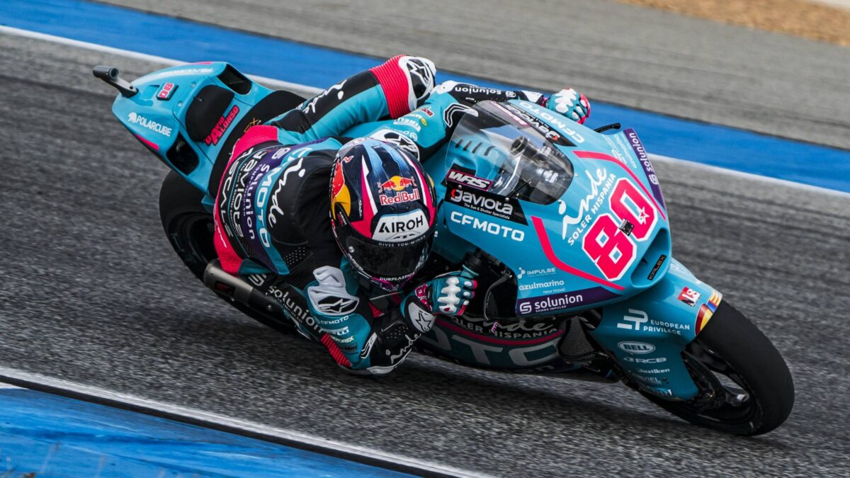 David Alonso debutó en el Moto2