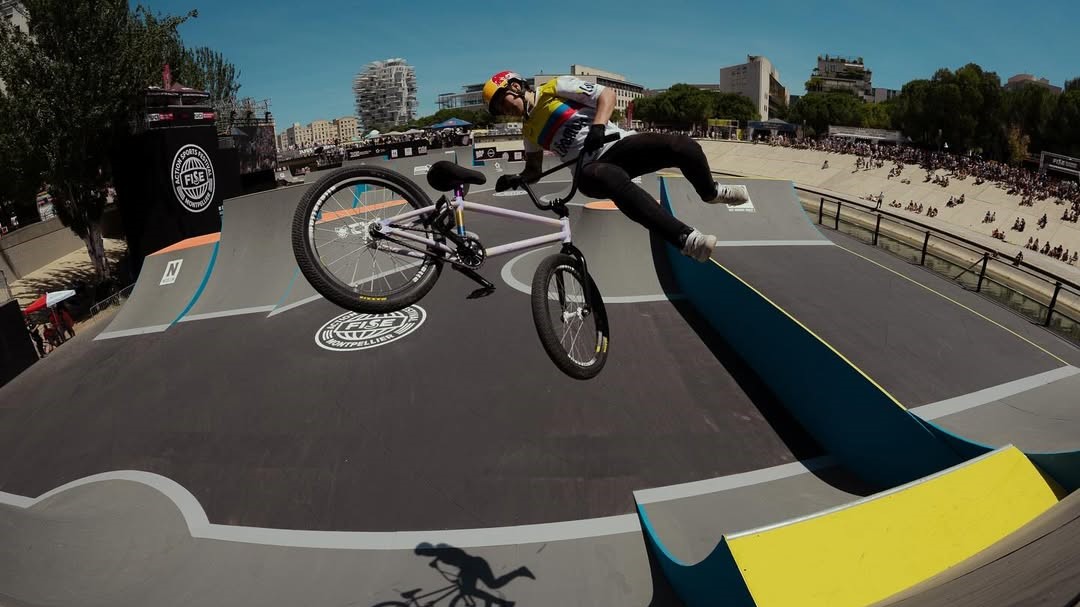 Queen y Lizsurley Villegas, a la final de la Copa Mundo de BMX Freestyle